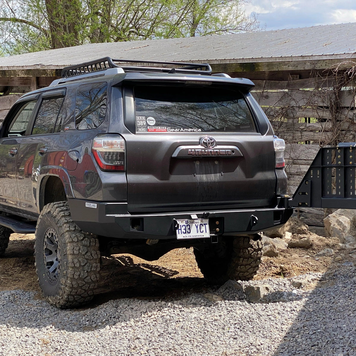 Rear bumper 4runner 2011-2022 – Industries Freeland